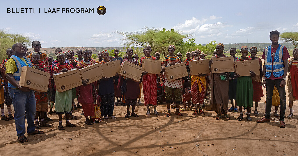 BLUETTI LAAF Lights Up Marsabit - BLUETTI Events - BLUETTI Community