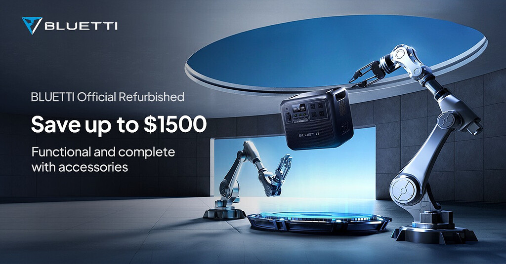 Official Refurbished Sale Now Open at BLUETTI US - Deals & Giveaways ...