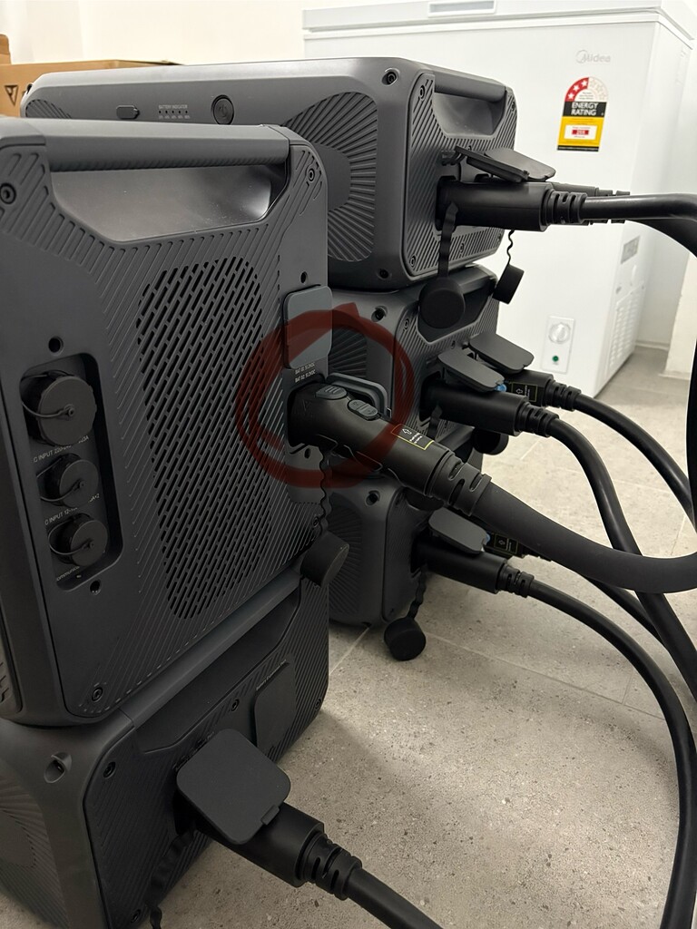 AC500 connect to 4 batteries B300K - BLUETTI Apex & AC Series - BLUETTI ...