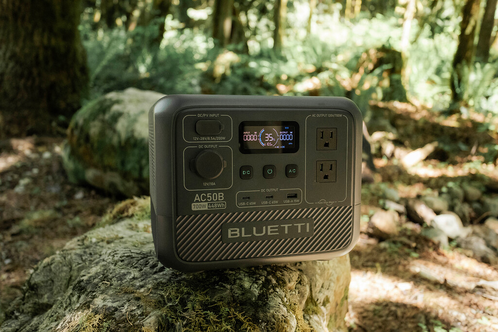 Introducing the BLUETTI AC50B - Built Tough for Your Adventure! ⚡ ...